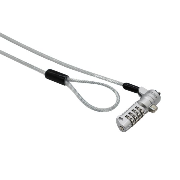 1.8m Wedge Combination Lock Security Cable - Gizzu